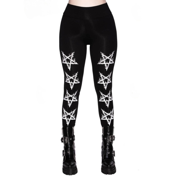 Killstar | Pants & Jumpsuits | Killstar Night Terror Leggings Soft ...